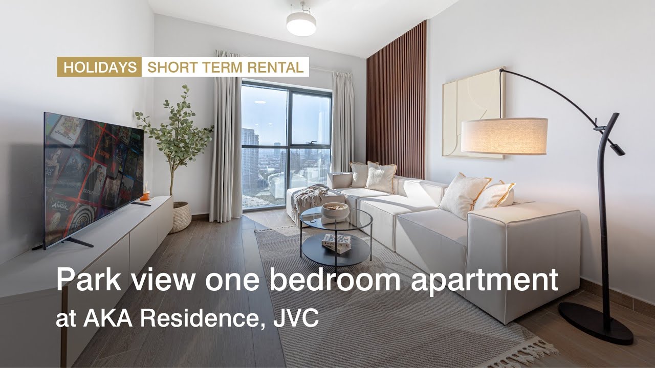 Park view one bedroom apartment at AKA Residence, JVC | haus & haus ...