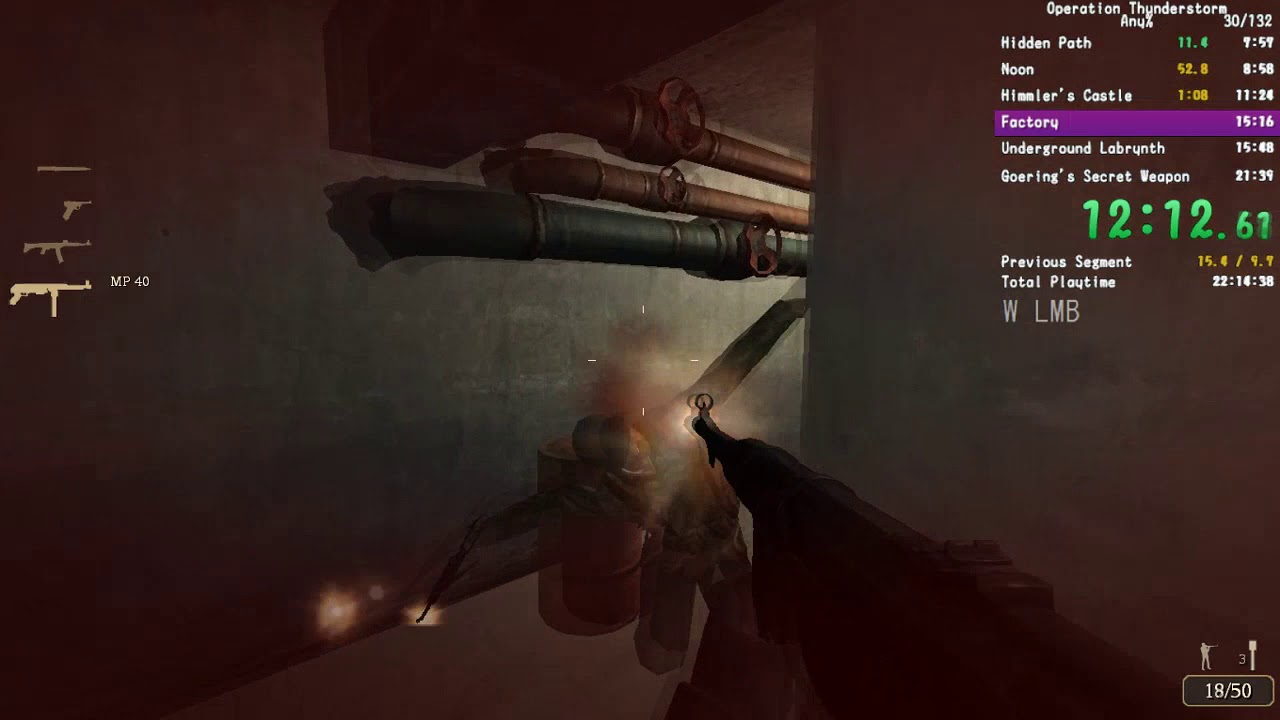 Mortyr 4 speedrun in 20:55 RTA no load - YouTube