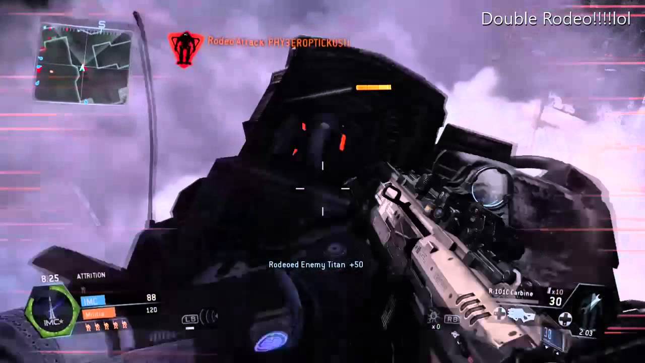 Titanfall double rodeo - YouTube