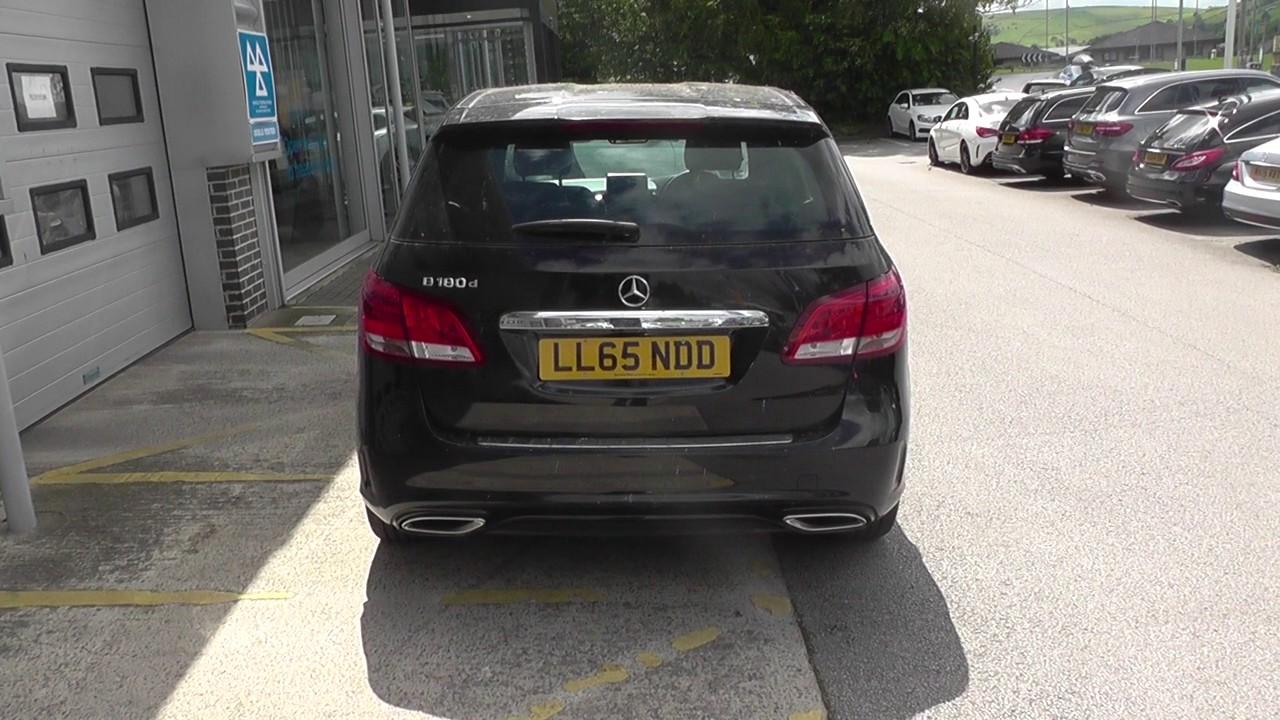 Mercedes-Benz B CLASS B180d AMG Line 5dr U74368 - YouTube