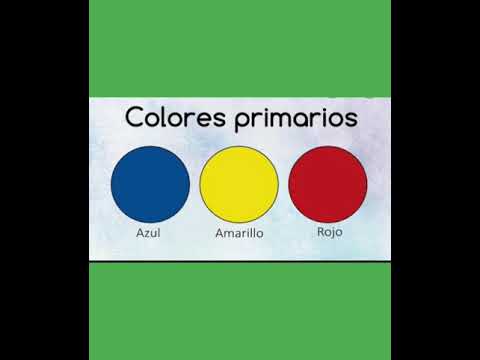 Colores primarios primer grado - YouTube