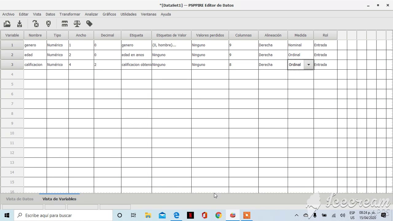 Como utilizar el programa PSPP (tutorial basico) - YouTube