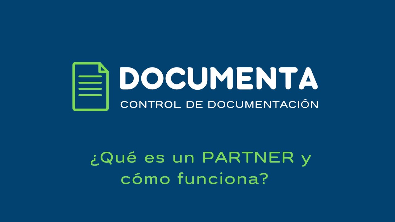 ¿Qué es un PARTNER y cómo funciona? - YouTube