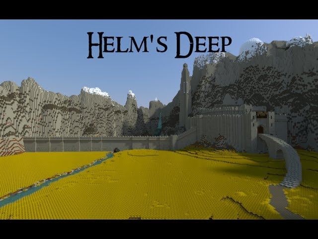 Minecraft Helms Deep