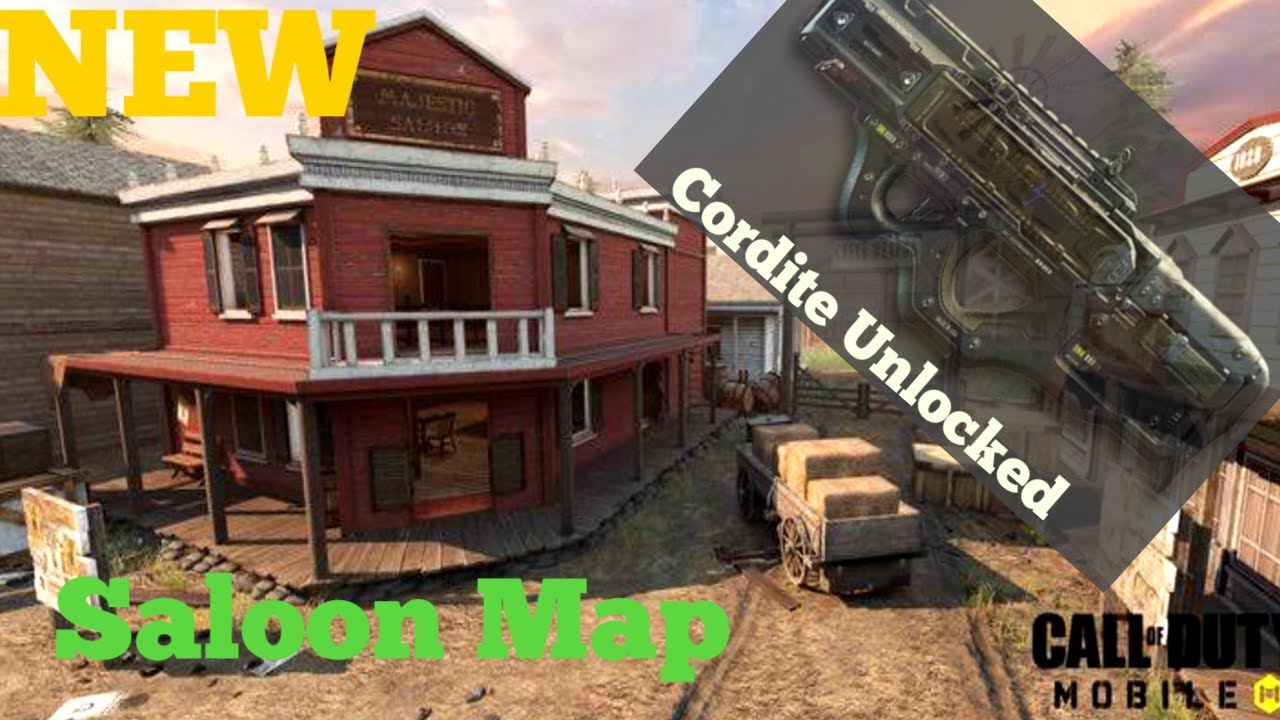 New 1v1"Saloon Map" Gameplay in COD Mobile | Cordite Unlocked CODM ...