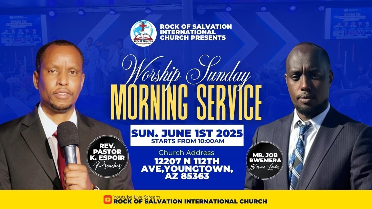 SUNDAY MORNING SERVICE WITH REV. PASTOR KABOGORA 01/06/2025 - YouTube