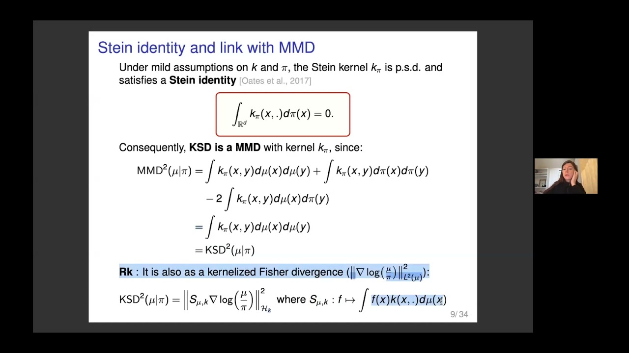 Anna Korba - Kernel Stein Discrepancy Descent - YouTube