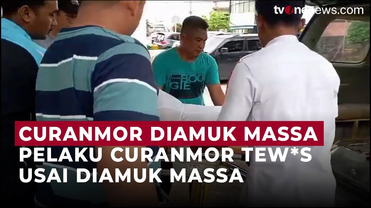Warga Tangkap Pelaku Curanmor di Bandar Lampung, Meninggal Dunia usai ...