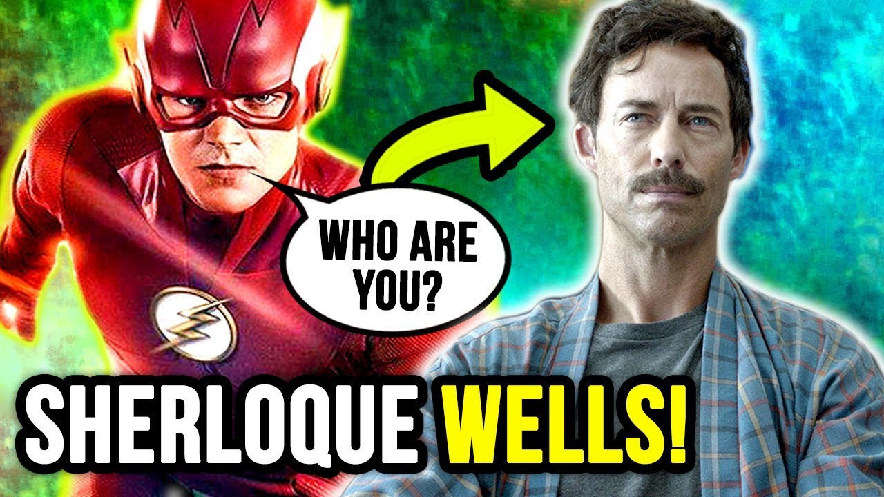 The NEW Wells! Who is Sherloque Wells?! - The Flash Season 5 - YouTube