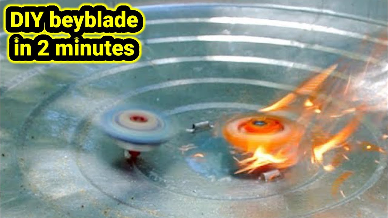 DIY Beyblade , how to make Beyblade in 2 minutes, Beyblade, Beyblade ...