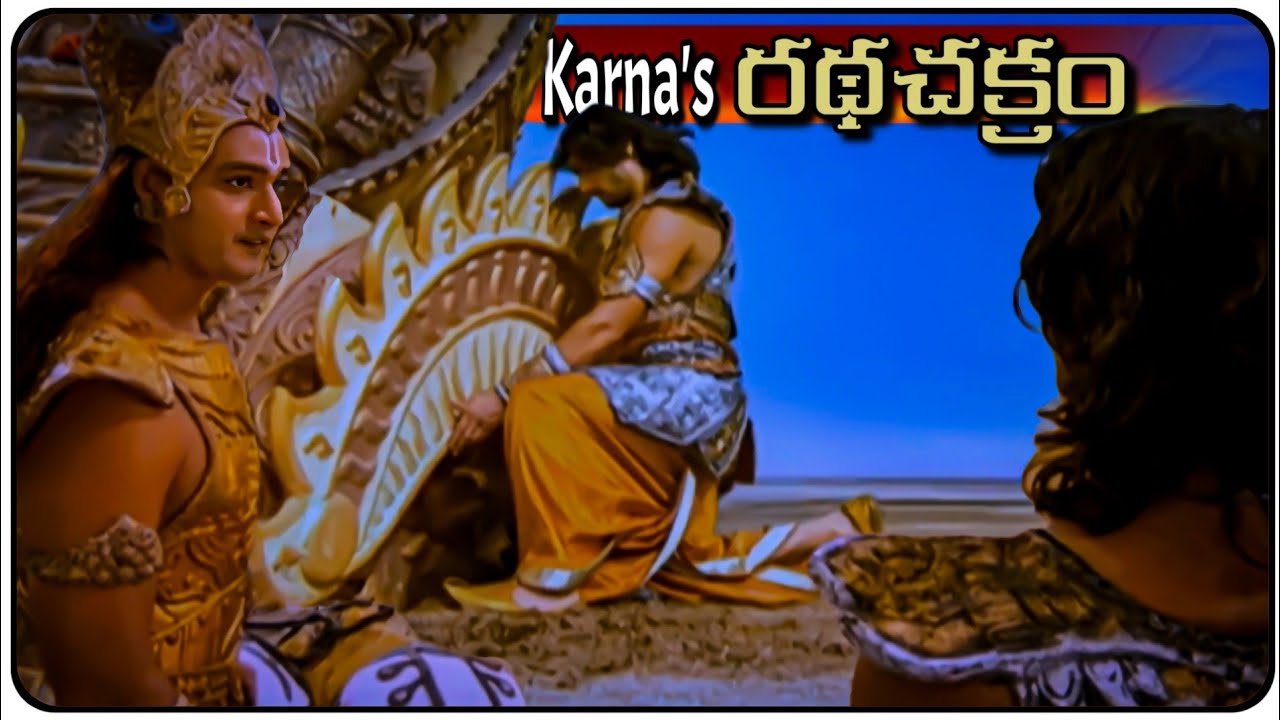 Karna's wheel got stuck | Lord Sri Krishna | Mahabharata War | M ADVICE ...