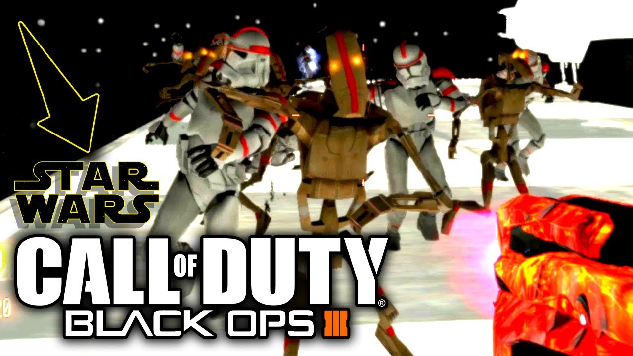STAR WARS! | BO3 Zombies Custom Map - YouTube