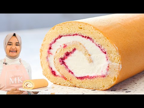 The lightest, most moist SWISS ROLL cake recipe I've ever had. Literally melts in your mouth!