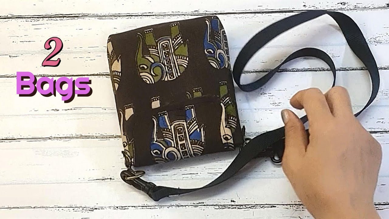 2 DIY Bags Easy Step by Step Bag Making Tutorial at Home - YouTube