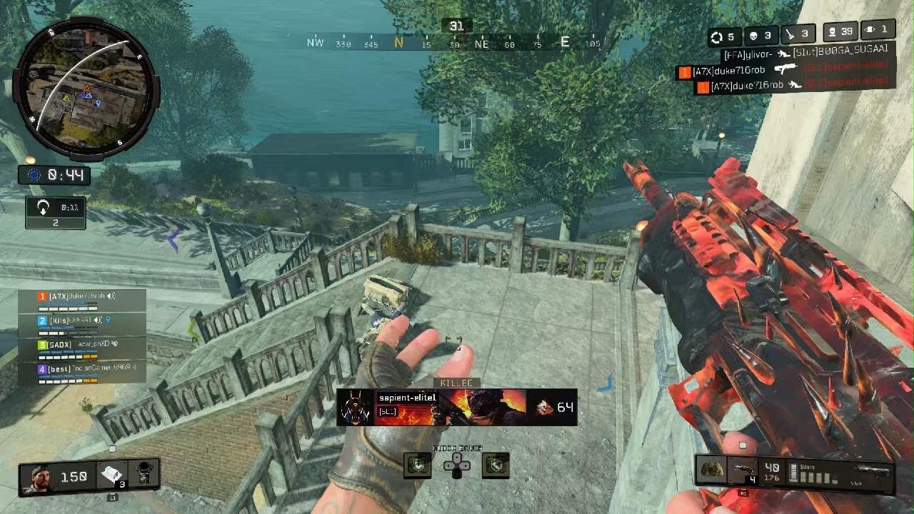 Best 20! 24 kills BO4 Loss gameplay - YouTube