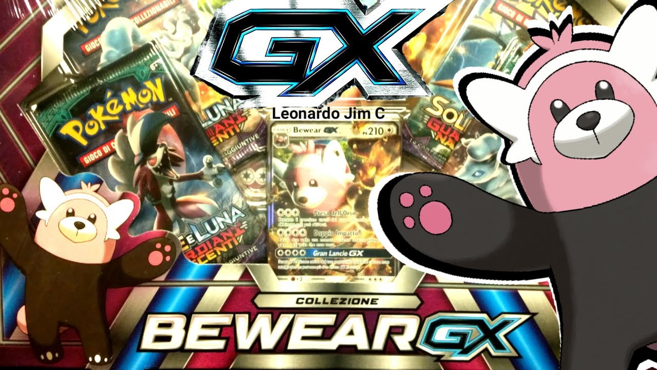 APERTURA POKEMON COLLEZIONE BEWEAR GX ! #Beware o #Bewear non è facile ...