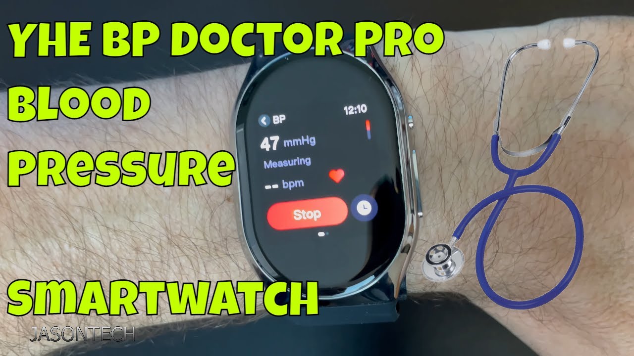 YHE BP Doctor Pro Blood Pressure Smartwatch - Unbox & Setup - YouTube