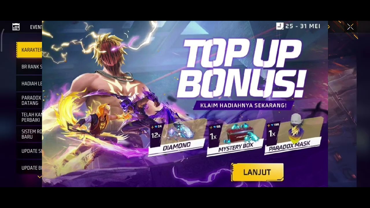 New Top Up Event in Free Fire - YouTube