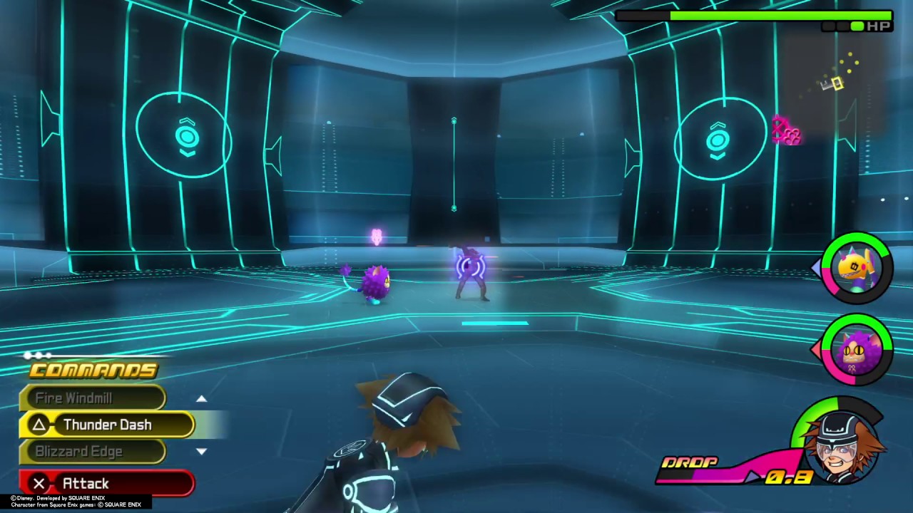 KINGDOM HEARTS HD 2.8 FINAL CHAPTER PROLOGUE-Sora vs Tron - YouTube