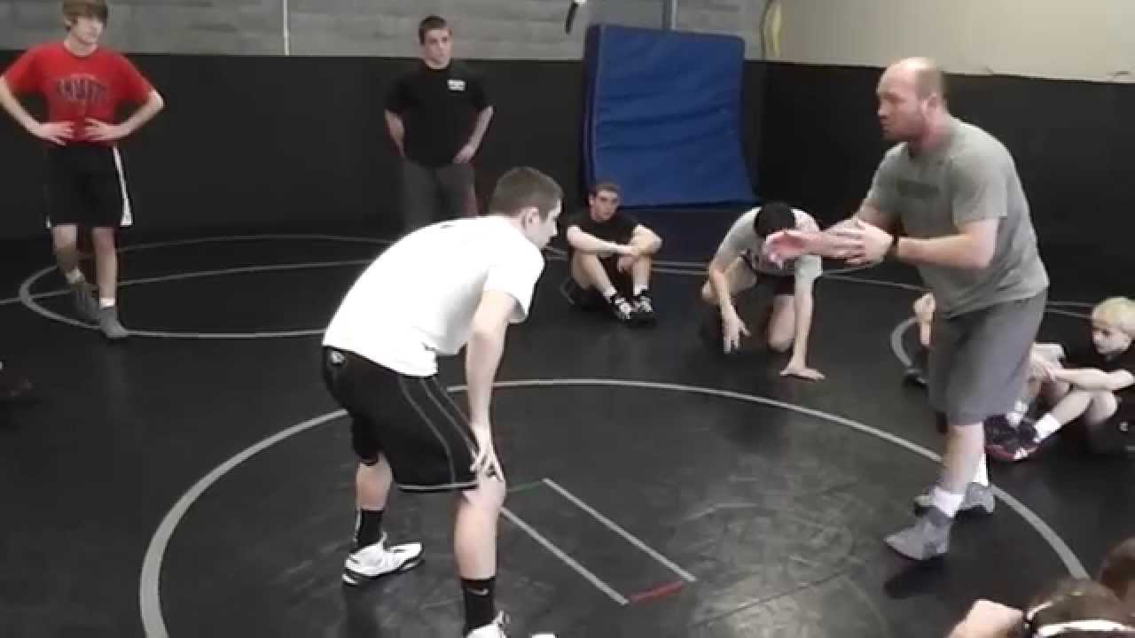 Near Arm Far Ankle - Wrestling Leg Attack Technique - YouTube