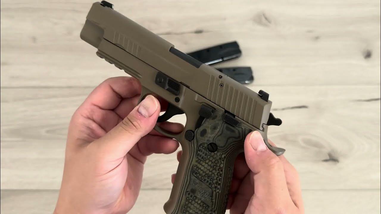 🦂 Tabletop Unboxing | Sig Sauer P226 Scorpion 9mm - YouTube