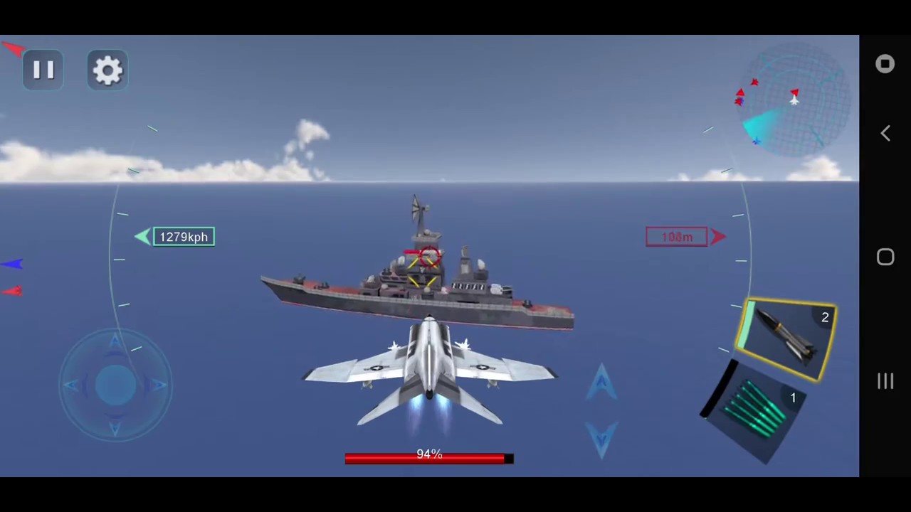 Sky fighter Game - Android GamePlay - YouTube