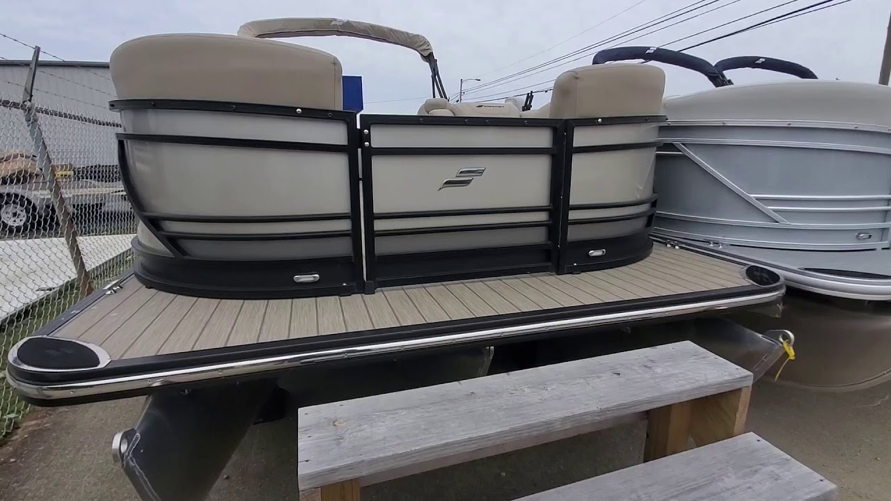 STARCRAFT SLS-3 CHAMPAGNE Lake Life Marine Starcraft pontoon boat ...