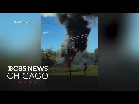 F-16 from Texas National Guard crashes in Michigan
