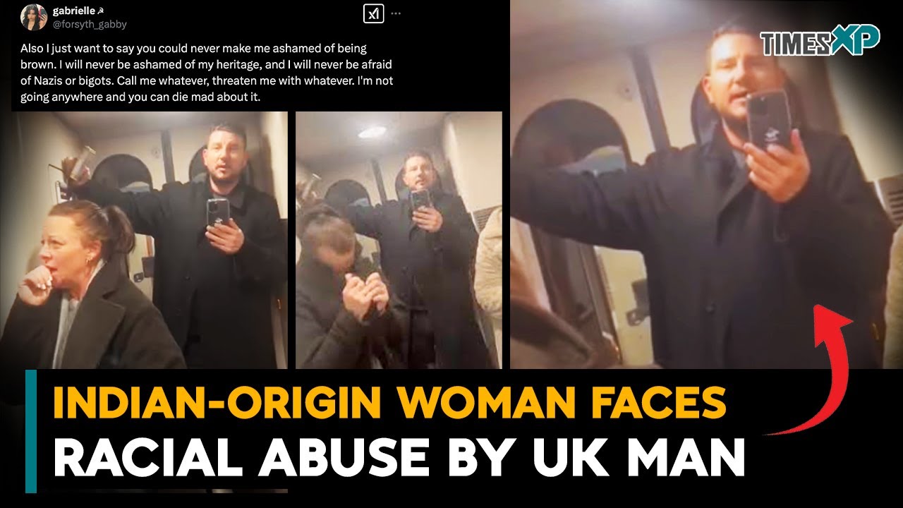 Indian-Origin Woman In UK Faces Racial Abuse By Man - YouTube