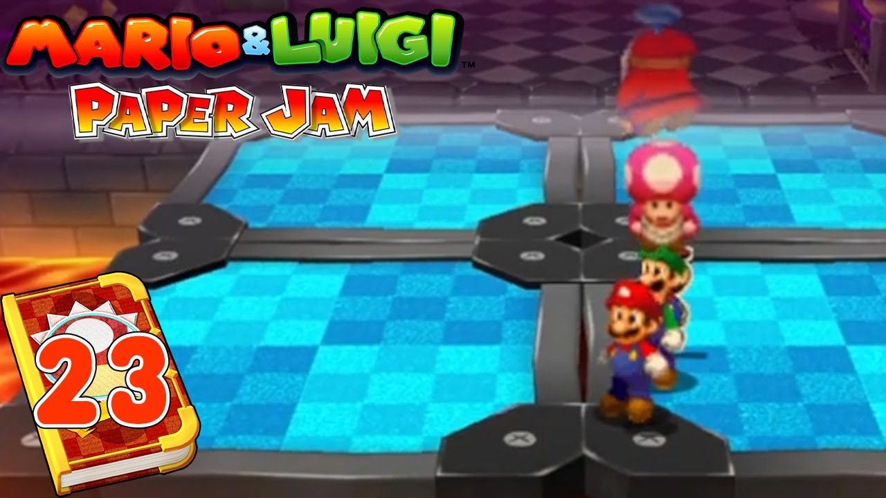 Mario & Luigi Paper Jam Bros #23 Was zur Hölle ist mit den Gegner ...