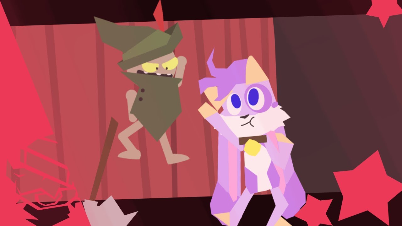 Fantoccio and Billie dance to BillieBustUp music [Animation] - YouTube