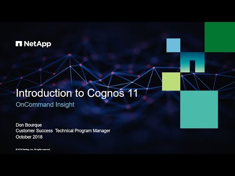 Introduction to Cognos 11 - YouTube