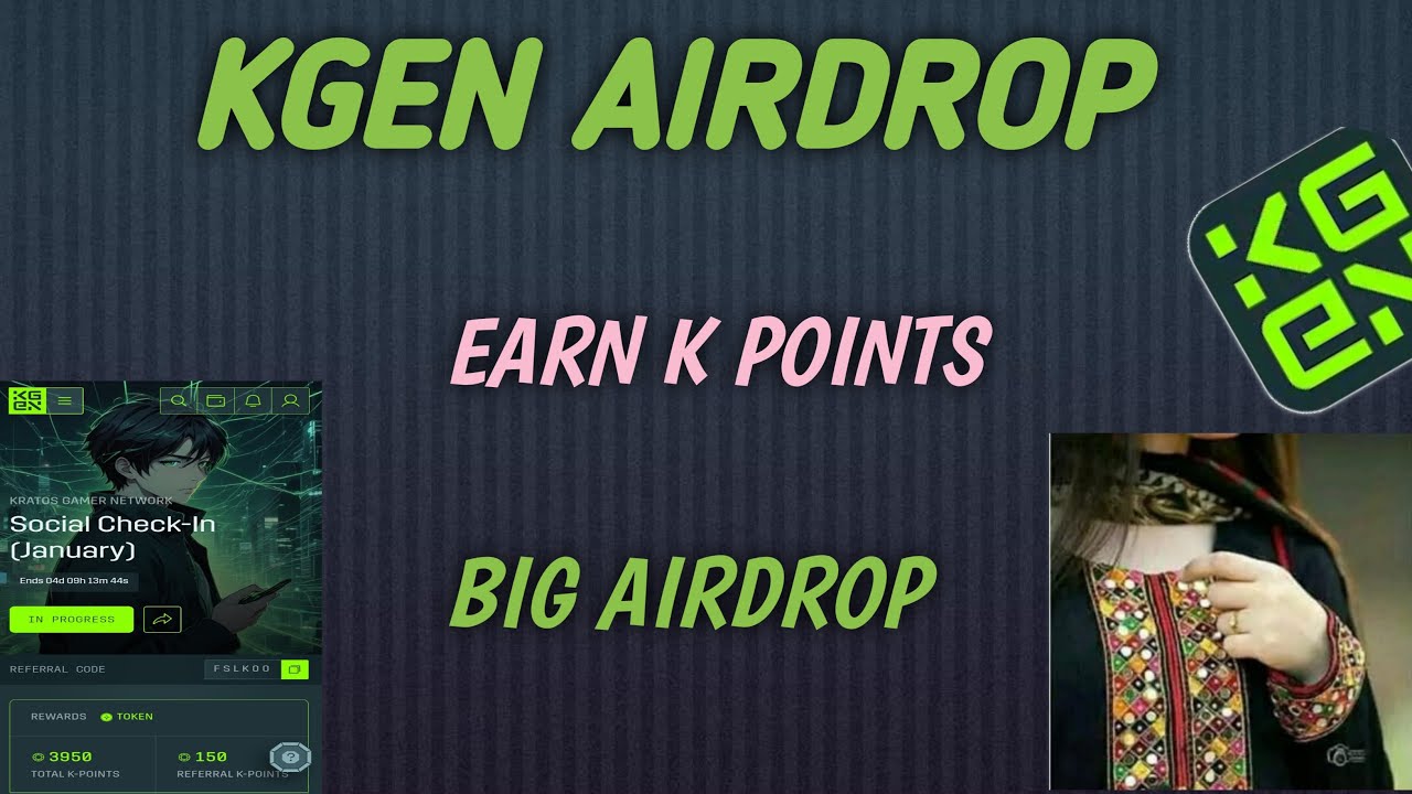 Kgen airdrop how to join and work | Full detail video| Make money ...
