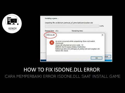 How To Fix ISDone.dll Error When Installing Games - YouTube