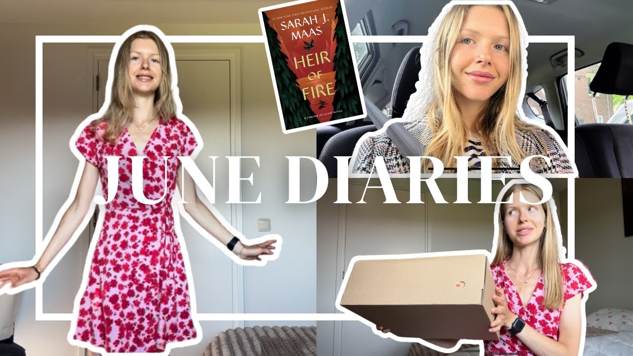 JUNE DIARIES 💌| reading, shopping, cooking | Lyn H. Loves - YouTube