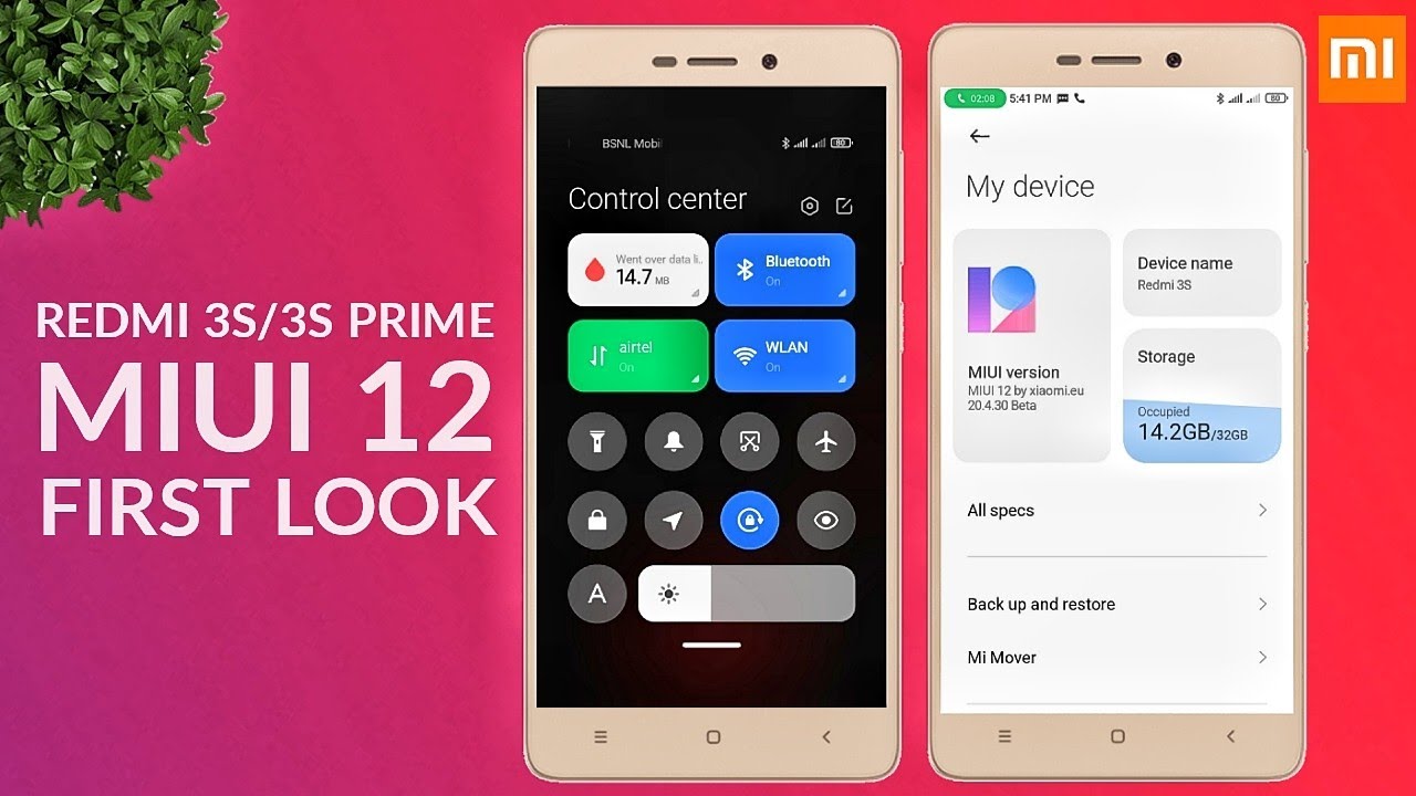 Redmi 3S/3S Prime MIUI 12 first look !! How to install MIUI 12 in Redmi 3S/3S Prime ?? - YouTube