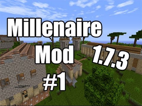 Minecraft-Mod Tutorial "Millenaire" 1.7.3 #1 German - YouTube