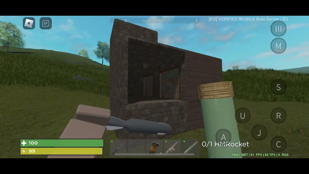 Rust Mobile Solo Rocket Raiding | Trident Survival (ROBLOX) - YouTube