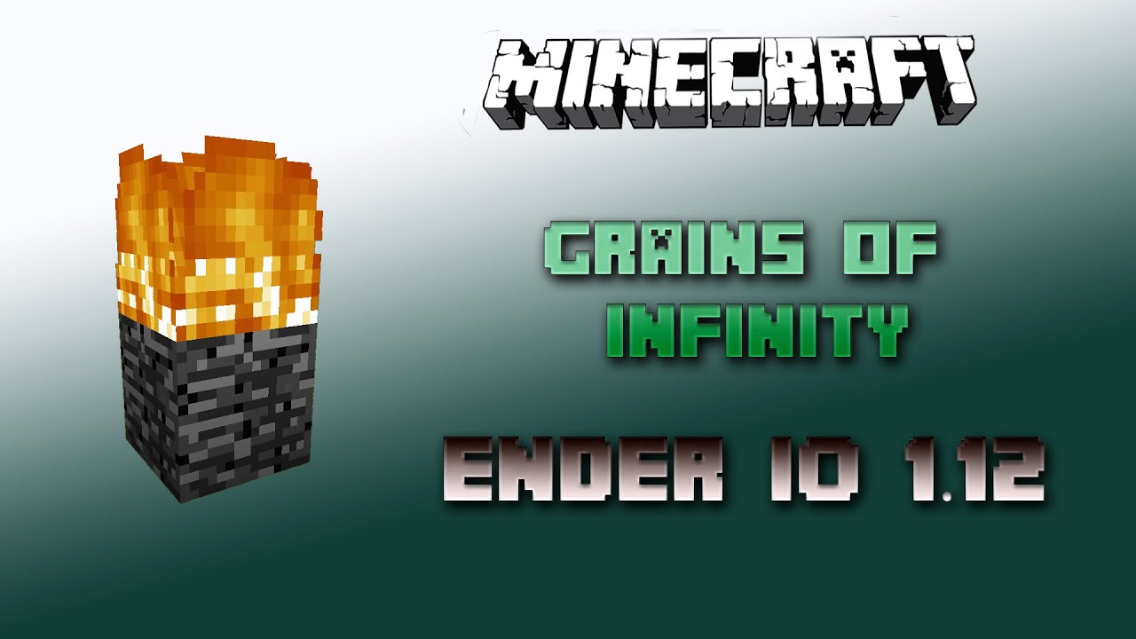 Grains of Infinity 🔍 Minecraft Ender IO 1.12 Tutorial 🔎 Deutsch ...