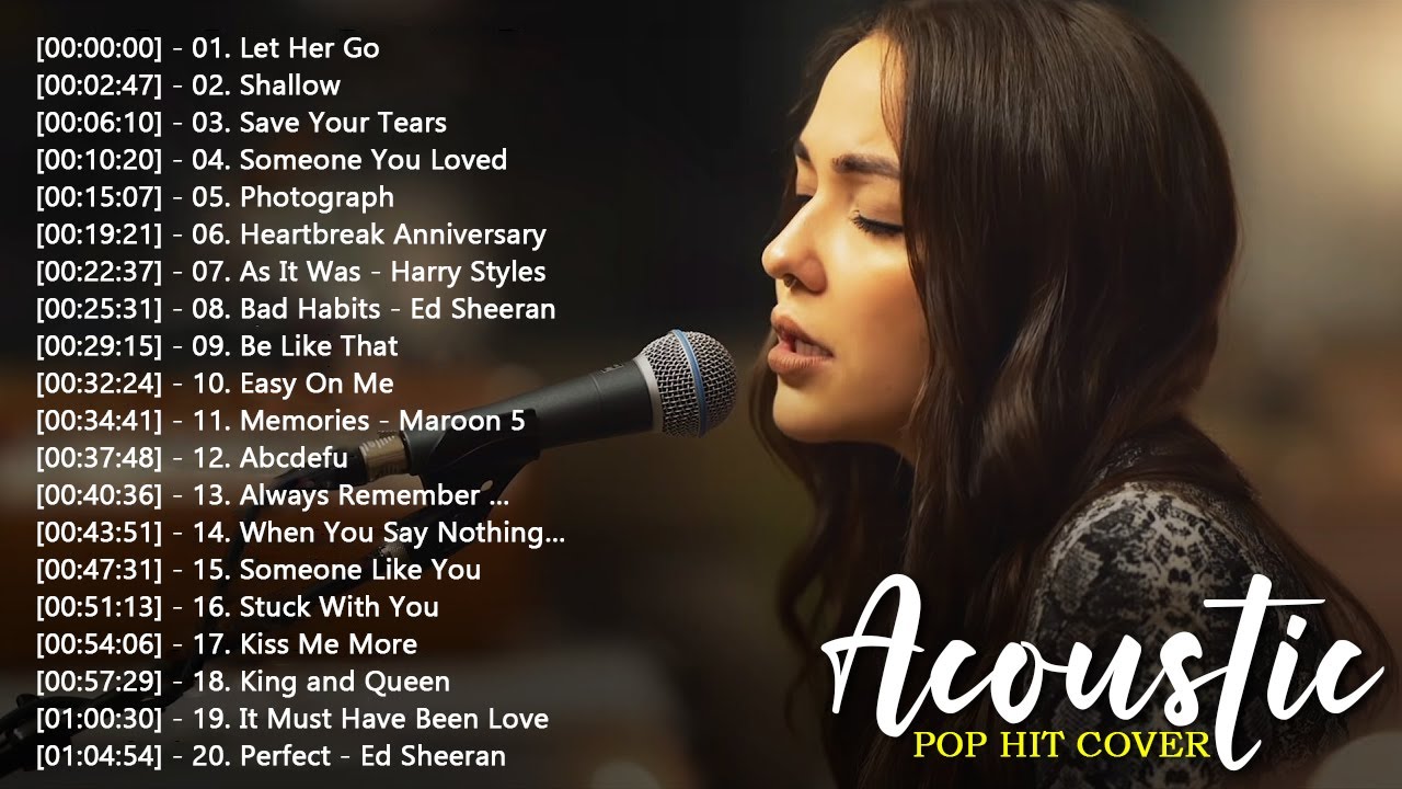 Top Acoustic Songs Collection | Best Acoustic 2024 | The Best Acoustic ...