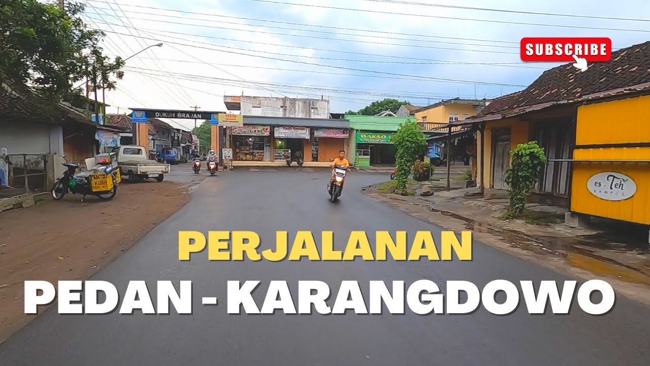 Suasana Perjalan dari Pedan Menuju ke Karangdowo Klaten - YouTube