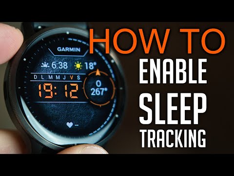 How to Enable Sleep Tracking on Garmin Venu 3