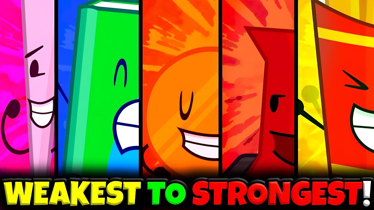 RANKING THE REMAINING BFDIA CONTESTANTS FROM WEAKEST TO STRONGEST ...