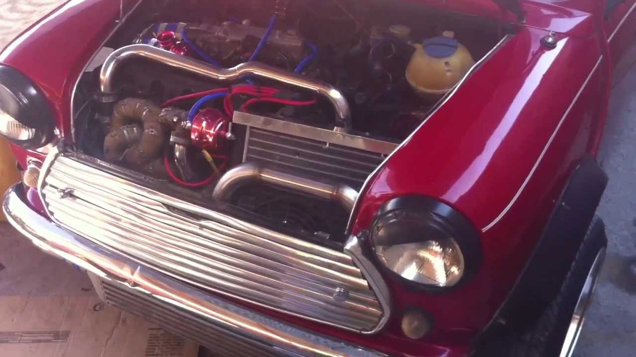 Austin mini turbo - YouTube