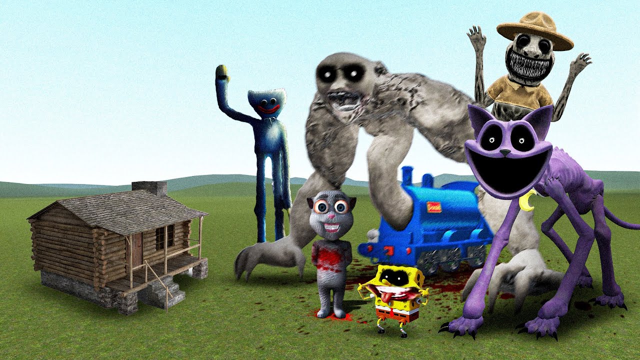 CURSED CREATURES BREAK INTO MY BASE... (Full Movie) - YouTube