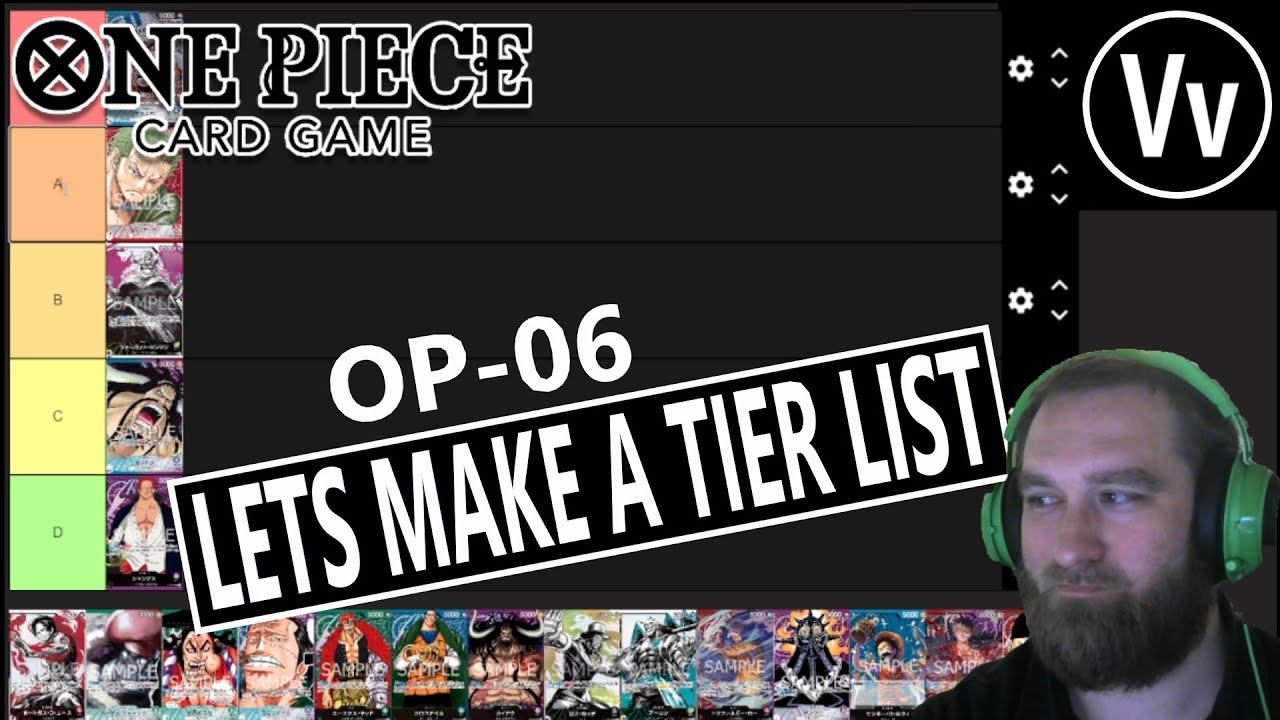 One Piece TCG: The Vv Theory's Tier List for OP06 (and a Sneak Peak of ...
