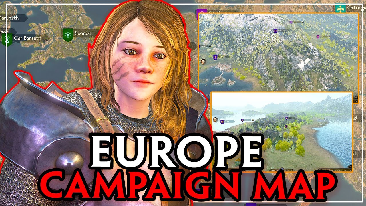 The Europe Map Mod For Bannerlord Is Here And Its GAME CHANGING! - YouTube