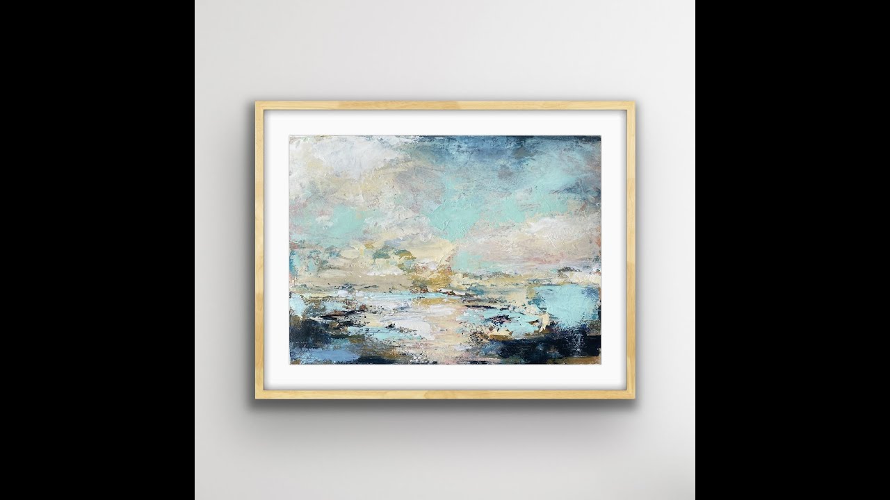 A Pleasant Surprise Abstract Landscape Acrylic Painting - YouTube