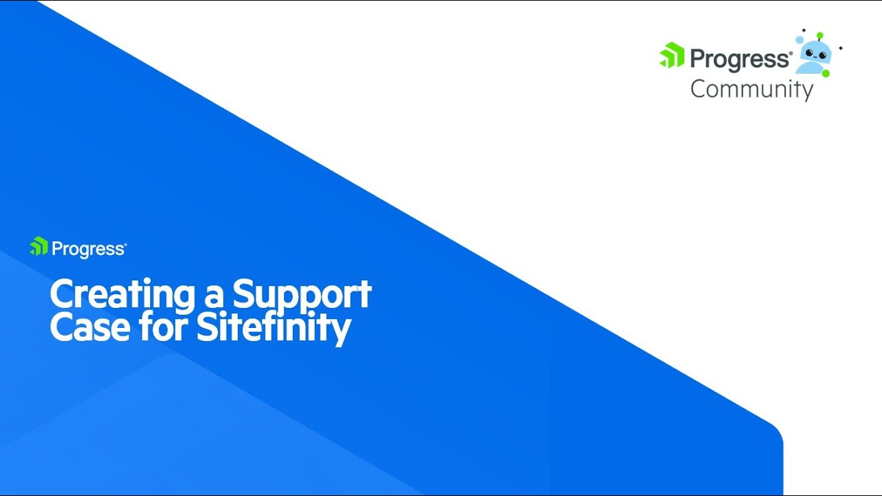 Create Sitefinity Case - YouTube