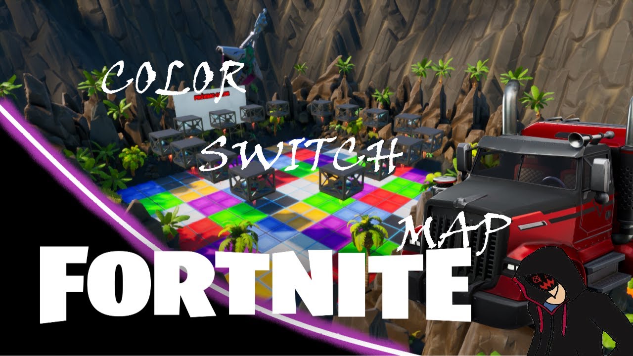 Color Switch Map! | Fortnite - YouTube